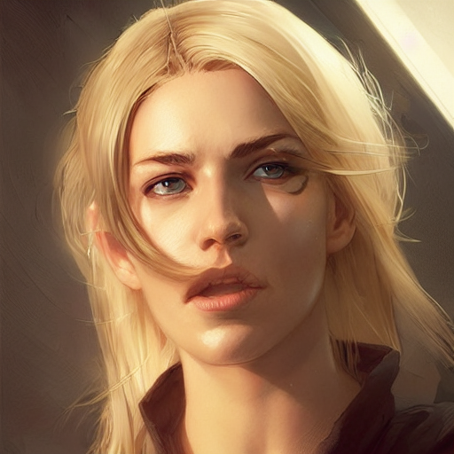 Krea Ai Hot Looking Blonde Girl Scientist Who Just Made A