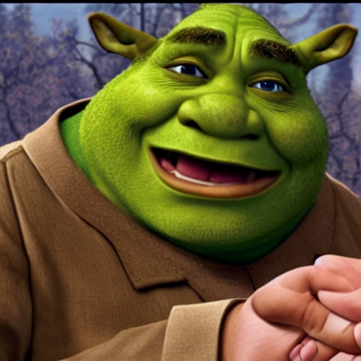 KREA AI - movie frame screen shot, adolf hitler shaking hand...