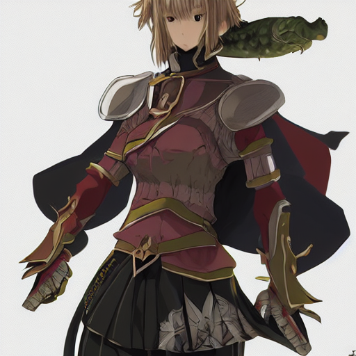 KREA AI - portrait of the tortoise knight, anime fantasy ill...