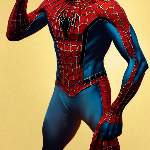 KREA AI - the ultimate Spider-Man paint splatter, incredibly...