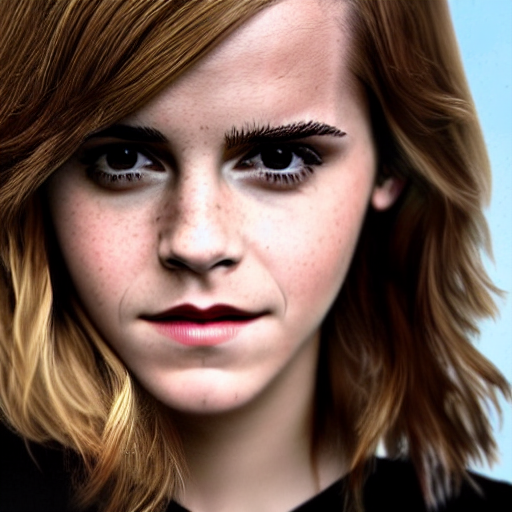 KREA AI - emma watson as a cyborg dictator