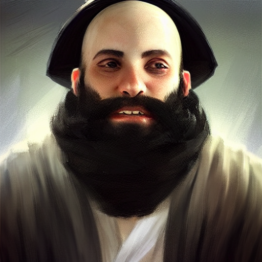KREA AI - a happy merchant orthodox jew wearing kippah!!!, r...