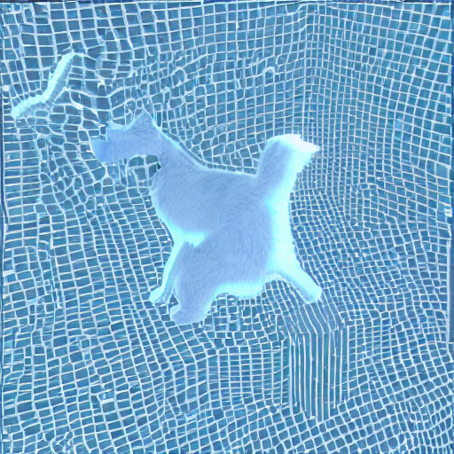 Krea Ai Cat Gray Scott Reaction Diffusion Simulation 