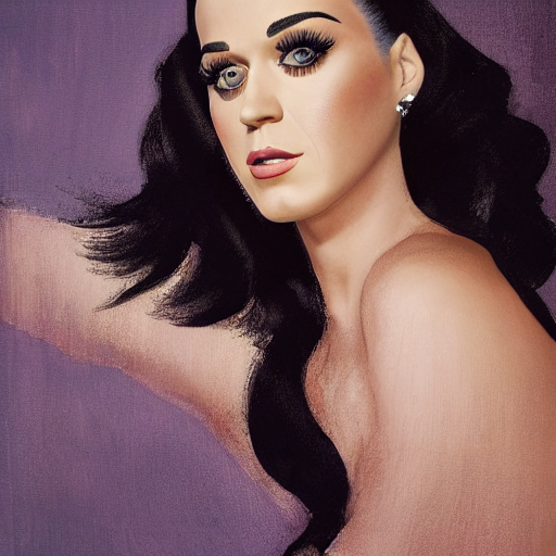 KREA AI - katy perry, head and shoulders portrait, extremely... KREA AI - katy perry, head and shoulders portrait, extremely...