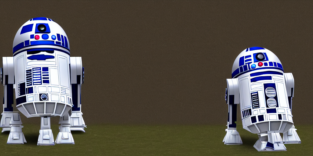 KREA AI - R2D2 from Star wars, Landscape of Pandora, ultra r...