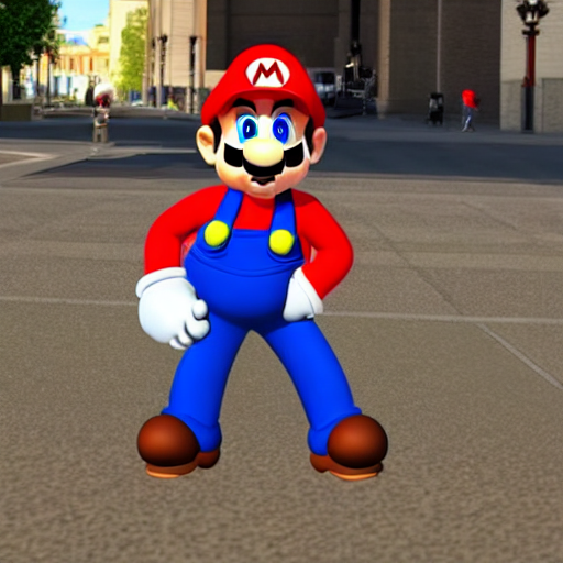 KREA AI - photo of mario as a homeless man, ultra realistic ...
