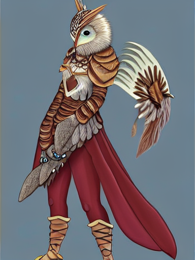 KREA AI - female birdkin!!! female birdfolk!!! anthro!!!!!!!...
