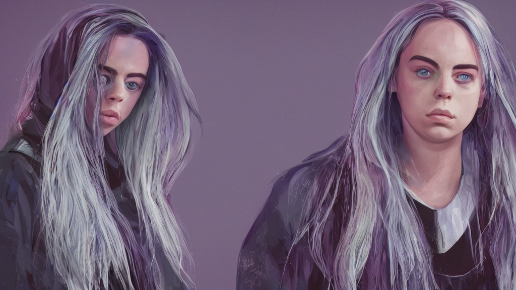 KREA AI - billie eilish marry, ceremony, concept art, genera...