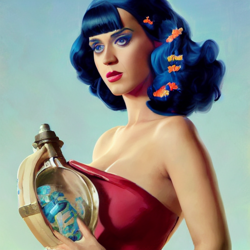 KREA AI - katy perry, organic painting, matte painting, bold... KREA AI - katy perry, organic painting, matte painting, bold...