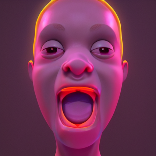 Krea Ai Lisa Simpson 3 D Render Zbrush Zbrush Cont
