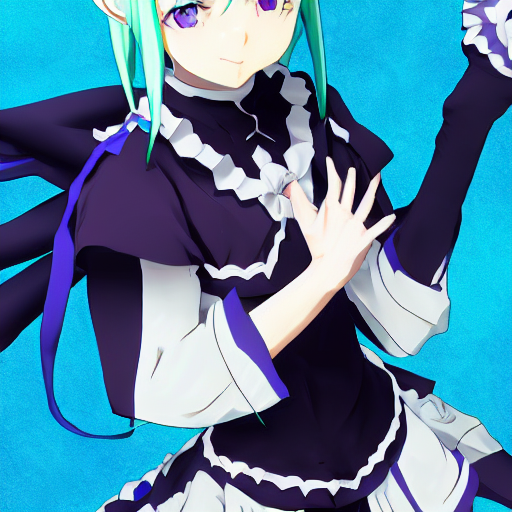 KREA AI - rem from re : zero, anime, digital art