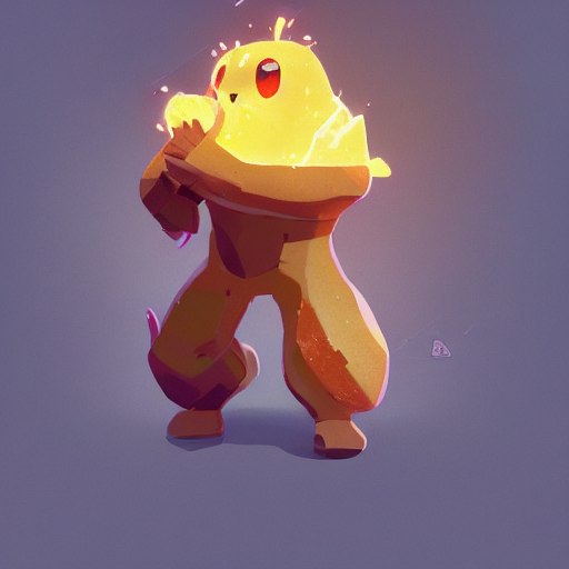 KREA AI - portrait of mr battle toast, pokemon slice of brea...