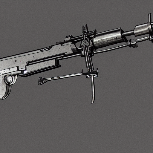 KREA AI - German MP40 from WW2, 8k, HDR, unreal engine, tren...