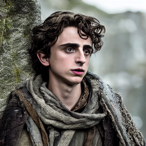 KREA AI - half length portrait 7 0 mm photo of timothy chala...