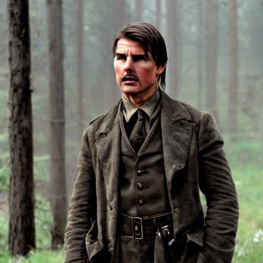 KREA AI - Tom Cruise playing Daniel Plainview in There Will ...