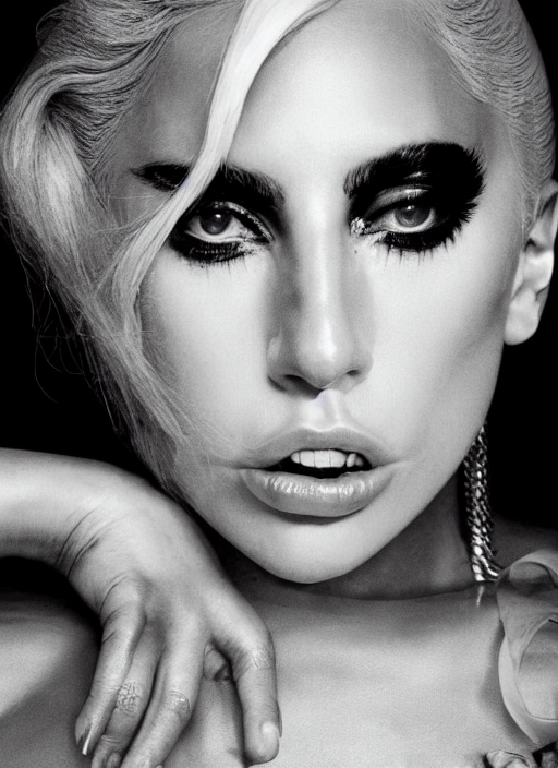 Krea Ai Lady Gaga Styled By Nick Knight Annie Leibovitz