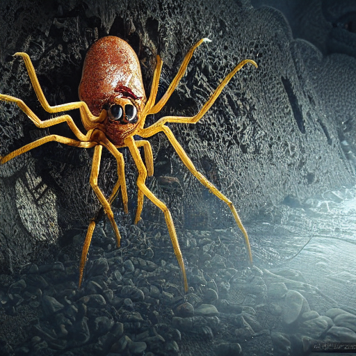 KREA AI - arachnophobia, agoraphobia, claustrophobia, thalas...