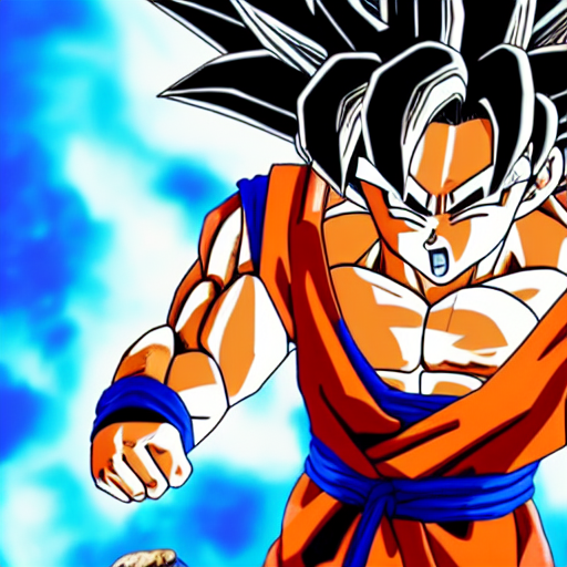 Krea Ai Goku Is Gigachad Realistic Render Unreal Engine 