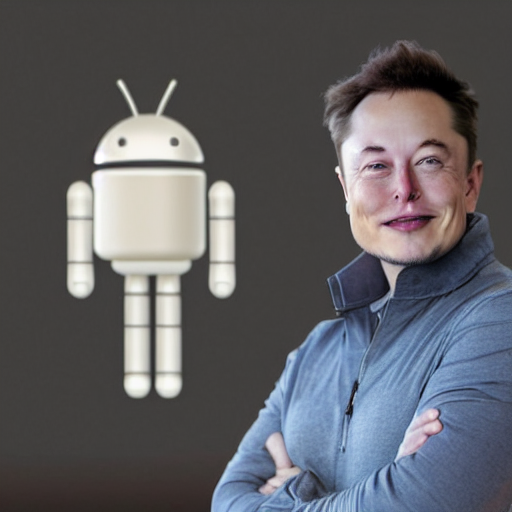 KREA AI - elon musk standing and smiling in a headless robot... KREA AI - elon musk standing and smiling in a headless robot...