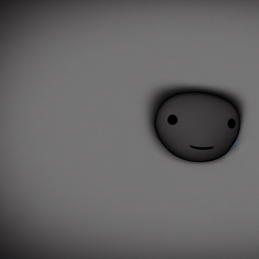 Krea Ai Sad Blob With A Detailed Face 3 D Render Rendere