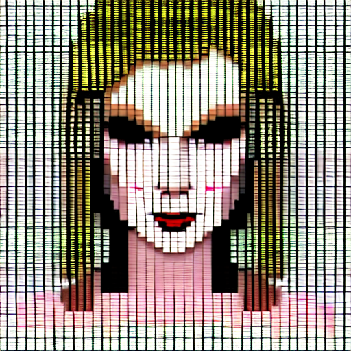 Krea Ai 8 Bit Pixel Art Of Taylor Swift Artstation Cut