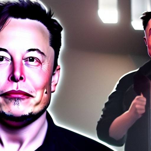 KREA AI - elon musk with very long tusks growing out of his ...