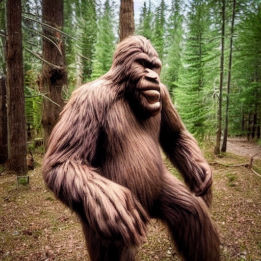 Krea Ai Bigfoot Making A Tiktok The Most Realistic Photog