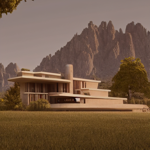 KREA AI - realistic architecture created with camembert and ...