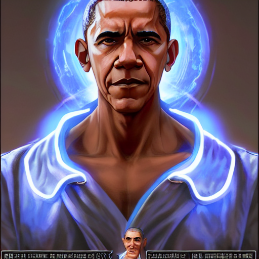 KREA AI - barack obama as a street fighter character, cg ani...