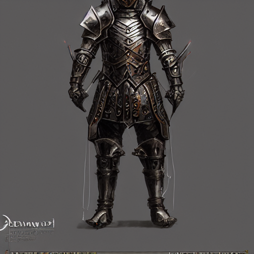 KREA AI - wearing armor from game : gothic 2 paladin armor a...