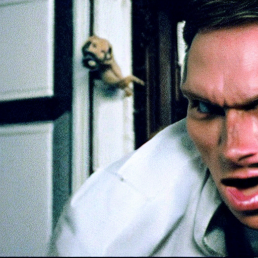 Krea Ai Live Action Still Of Jerma In The Exorcist Real L