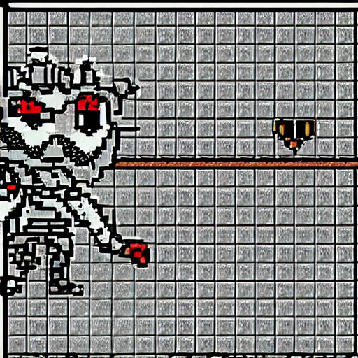 KREA AI - boss from Dark Souls 3, in the style of a sprite f...