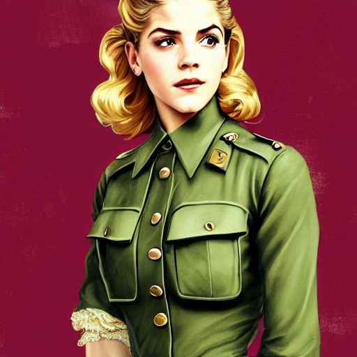 KREA AI - A combination of Katheryn Winnick's and Grace Kell...