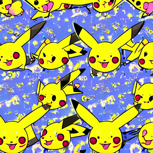 KREA AI - pikachu on acid, intricate detail, 8K optane rende...