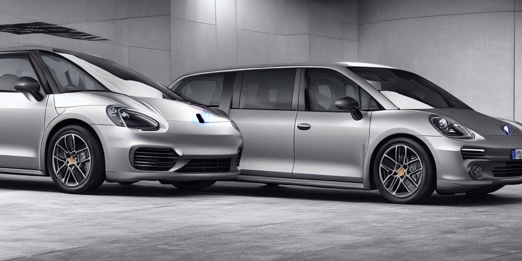 KREA AI - “2021 Porsche Minivan, ultra realistic, 4K, high d...